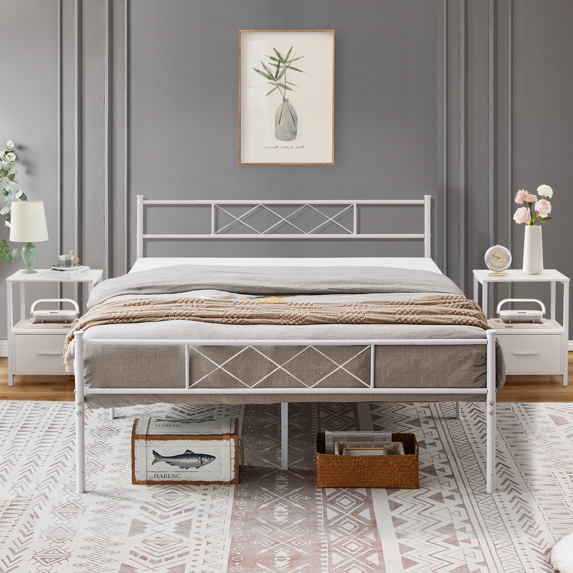 Trent Austin Design® Kempst Platform 3 Piece Configurable Bedroom Set ...