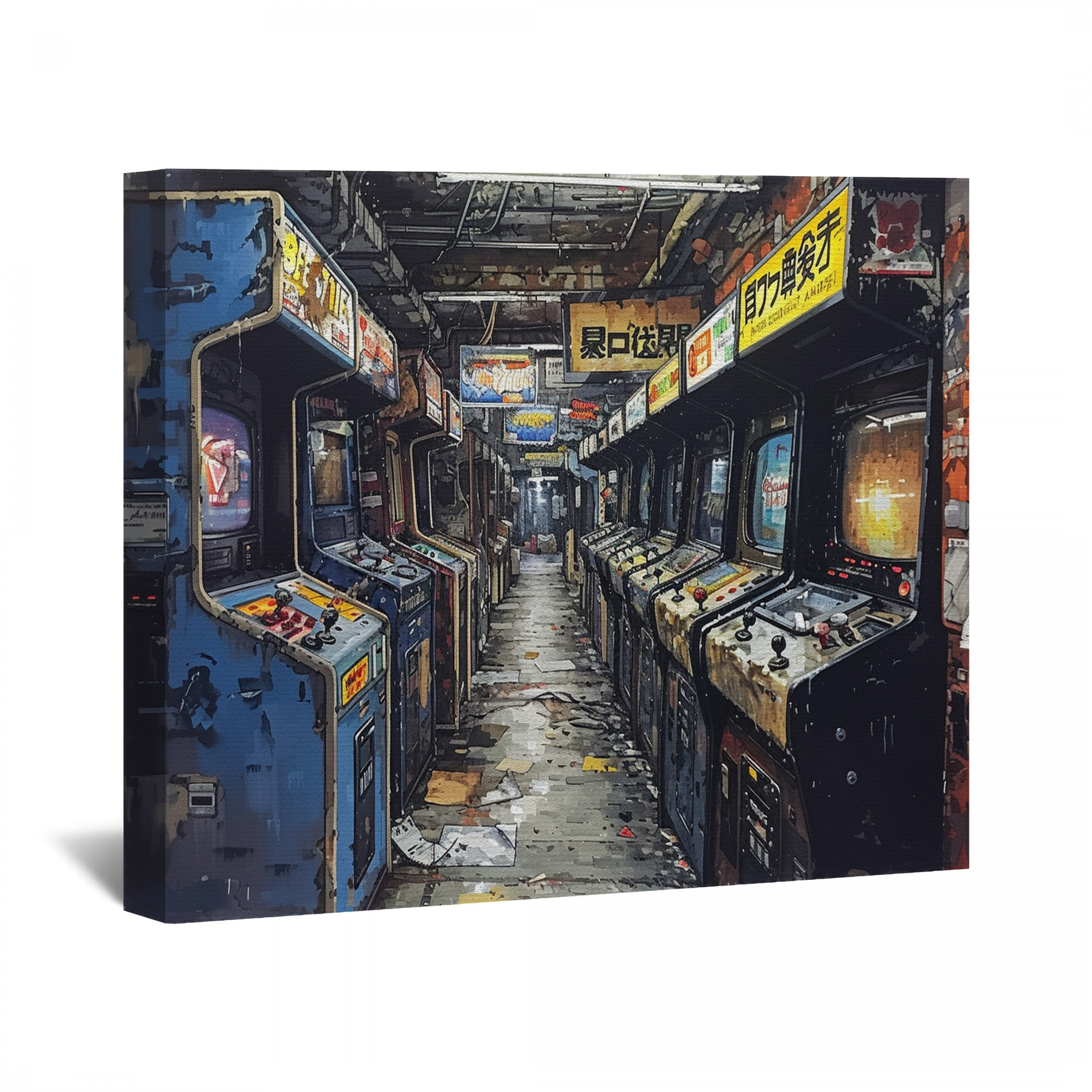 Winston Porter Arcade Games Canvas Wrap - Gaming Wall Decor - Wayfair ...