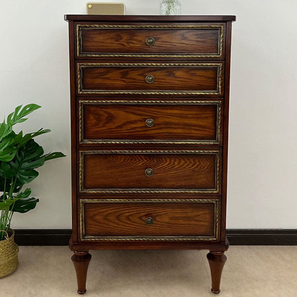 Dream cabinet Retro Style Entrance Cabinet In Living Room Accent Chest ...