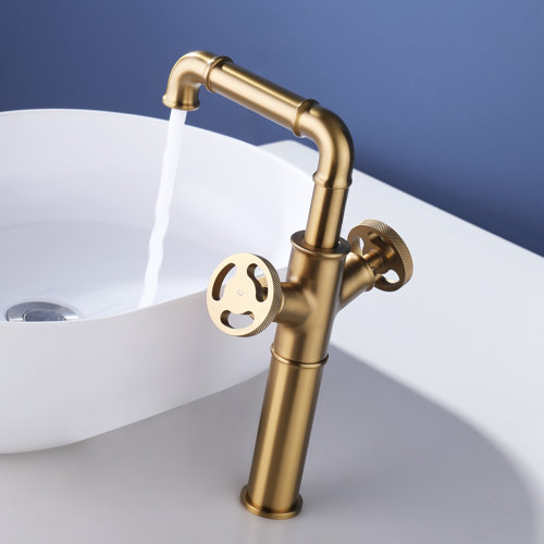 2-Handle Single Hole Bathroom Sink Faucets You'll Love | Wayfair