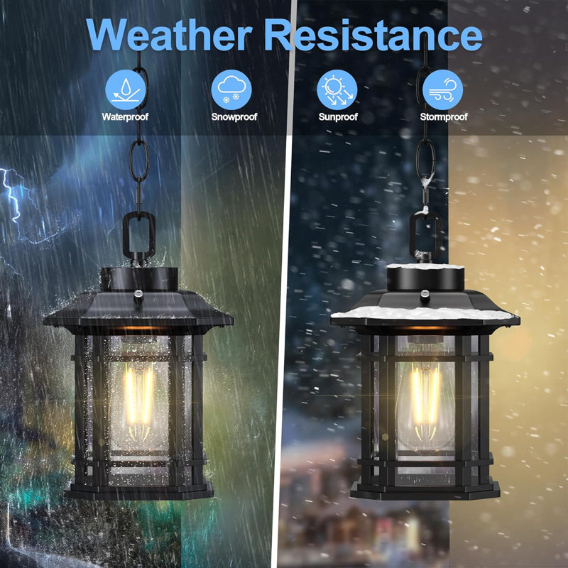 Kazoo 7.68'' Hardwired Outdoor Hanging Light | Wayfair