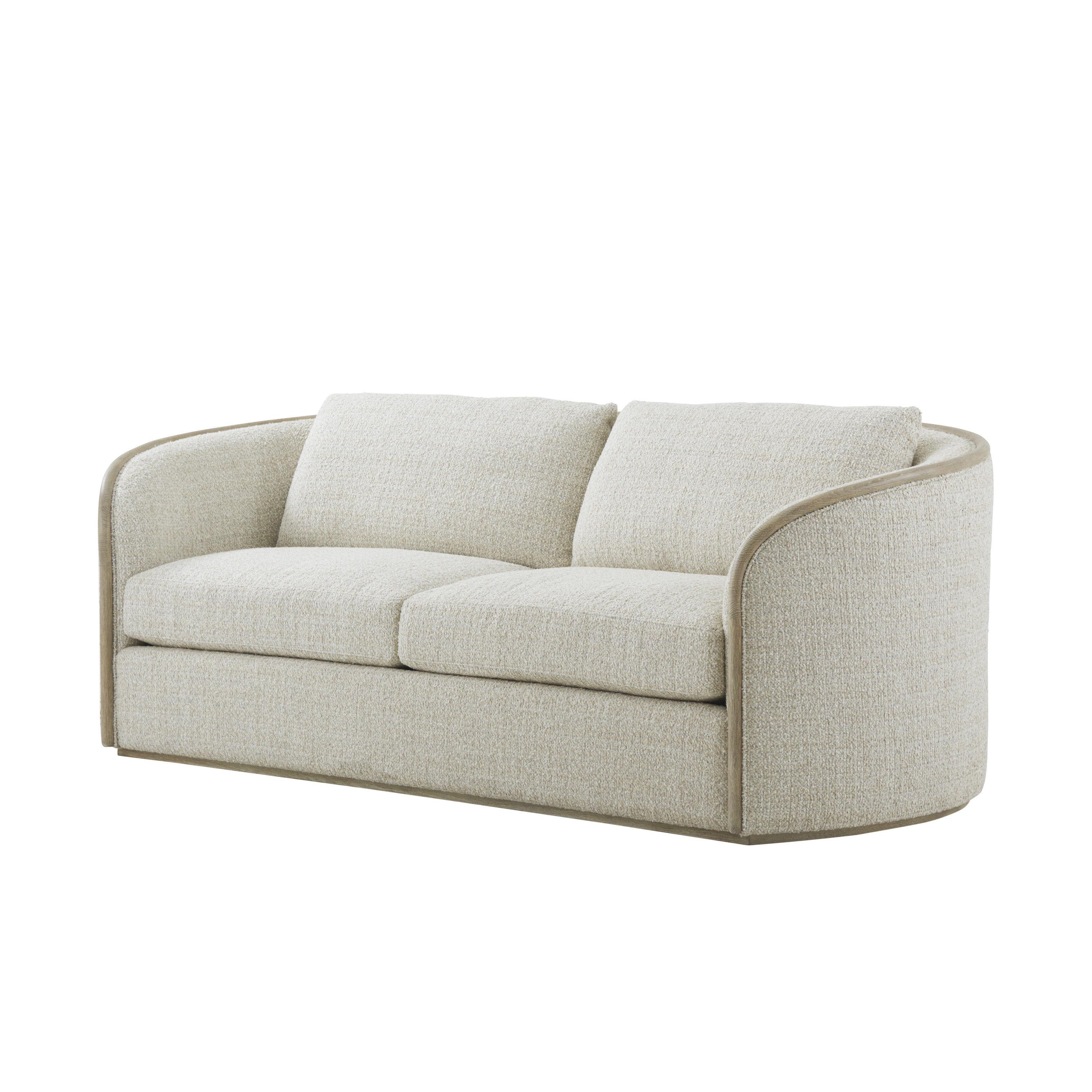 Theodore Alexander Toulon Chalk Tweed Sofa | Wayfair