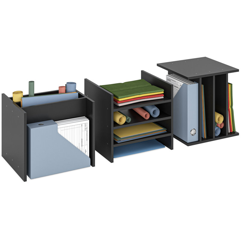 Ballucci Karla 4-Tier Paper, Mail and File Organizer & Reviews | Wayfair