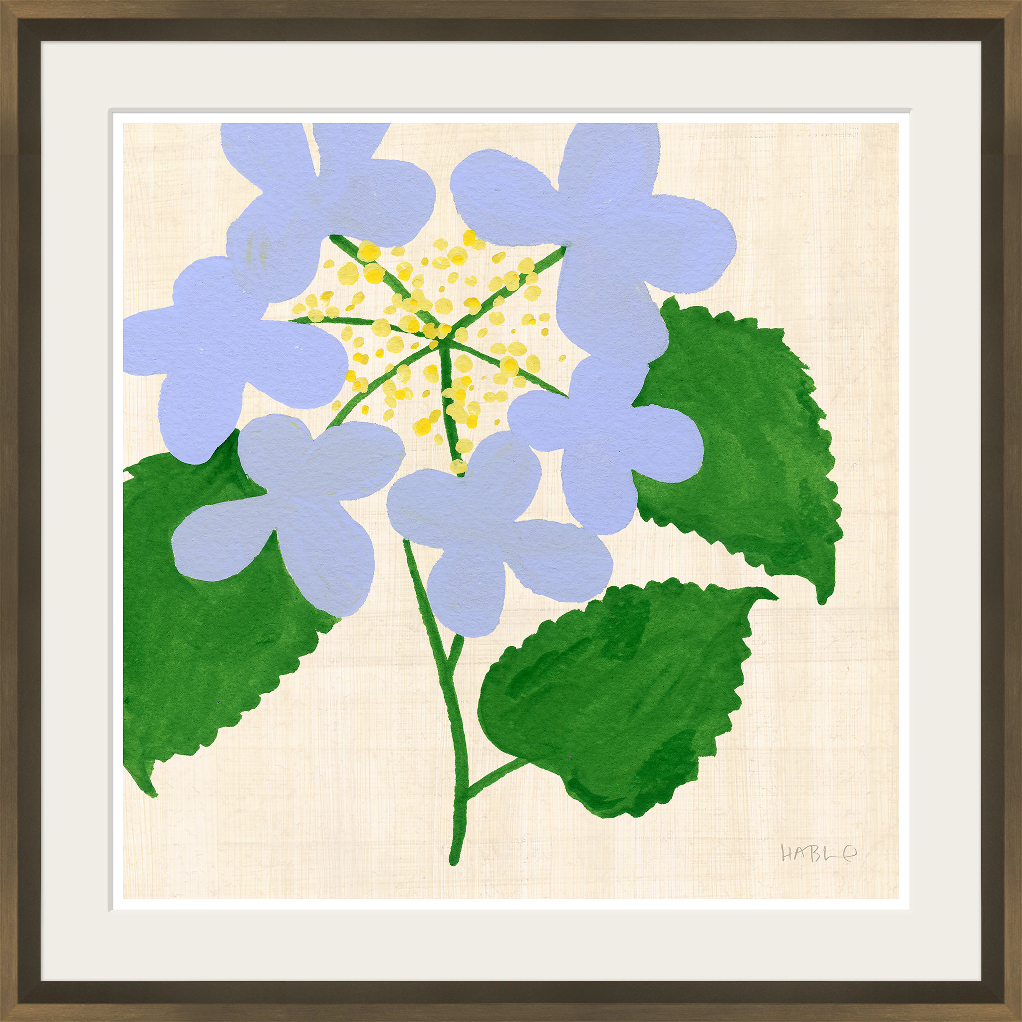 Soicher Marin Hydrangea by Susan Hable - Single Picture Frame Painting ...
