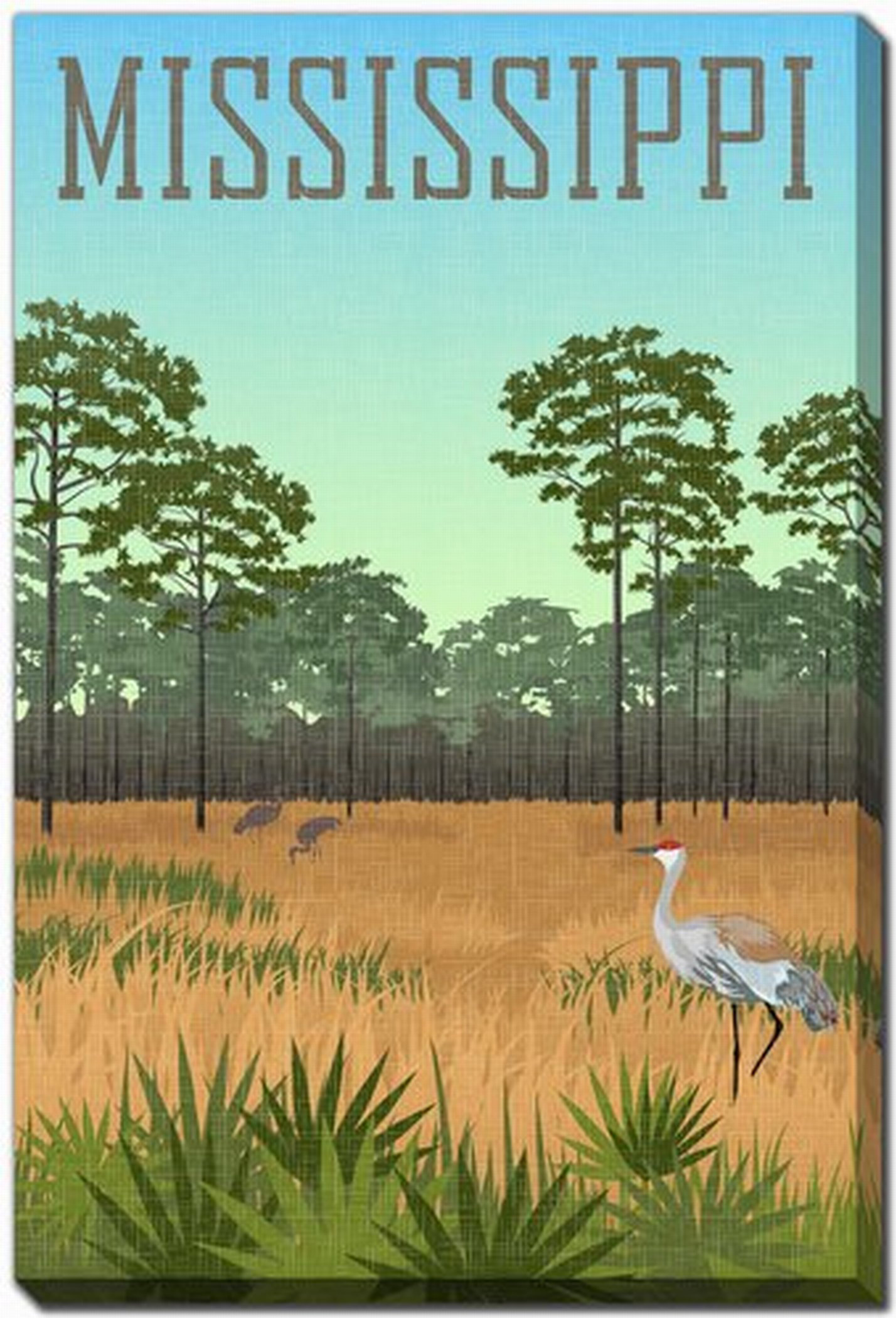 Union Rustic Mississippi State Poster | Wayfair