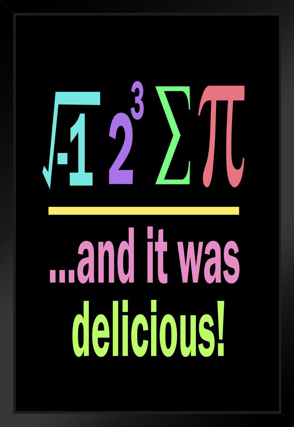 Trinx Math Posters For Middle School Classroom I Ate Sum Pi And It Was ...