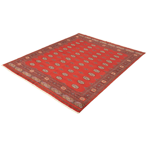 ECARPETGALLERY Bokhara One-of-a-Kind 7'9" X 9'10" 2010s Area Rug in Red ...