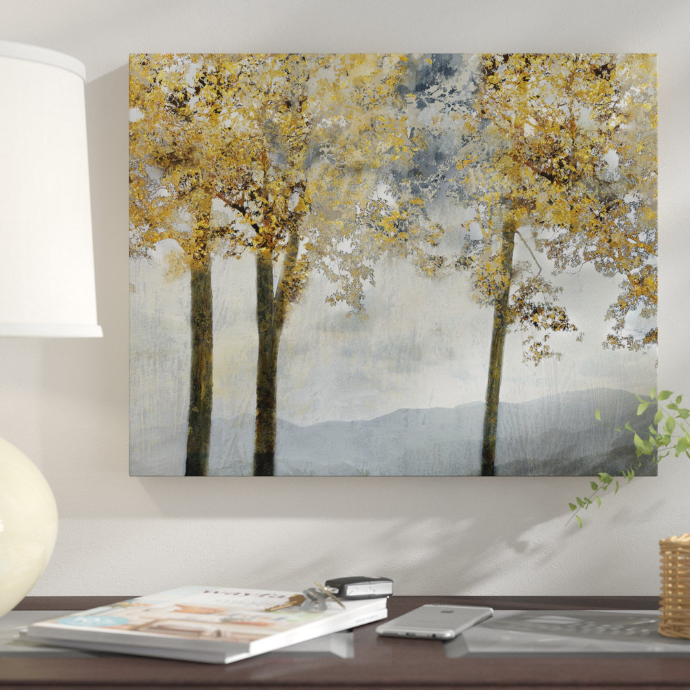 Winston Porter 'Ridgetop View' Graphic Art Print on Wrapped Canvas ...