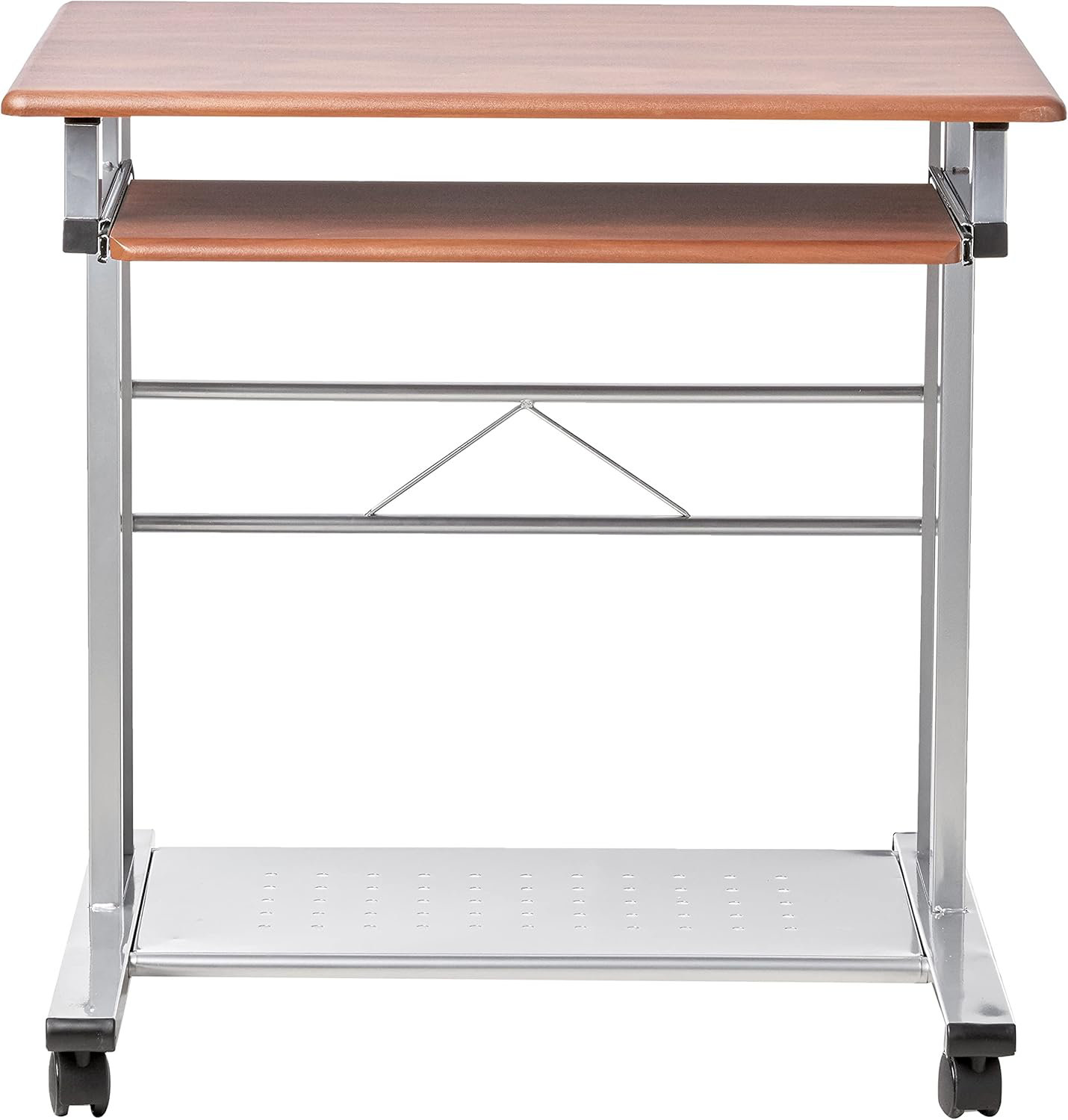 Inbox Zero Mobile Workstation With Slide-Out Keyboard Tray And ...