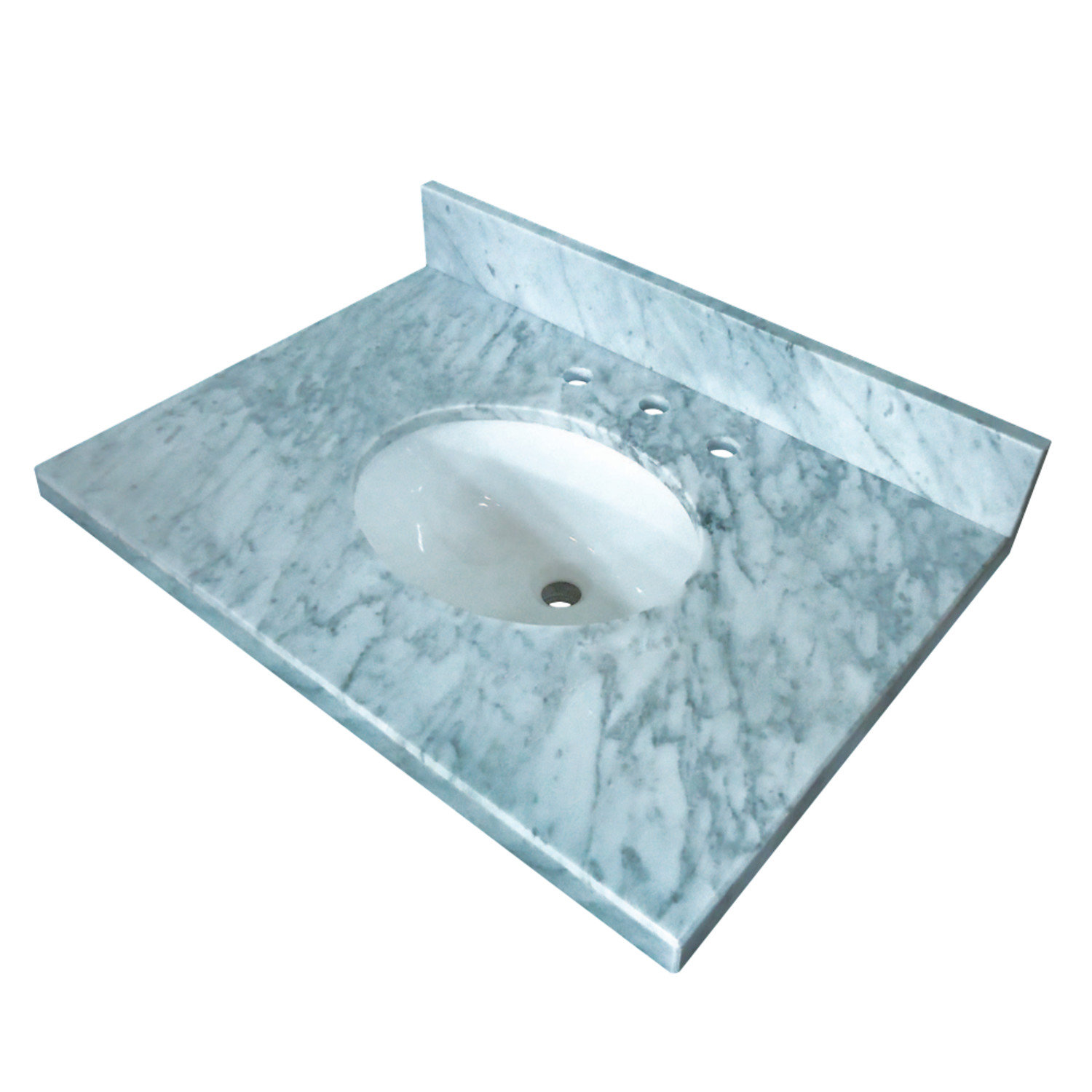 Kingston Brass Templeton Marble Vanity Sink Top | Wayfair