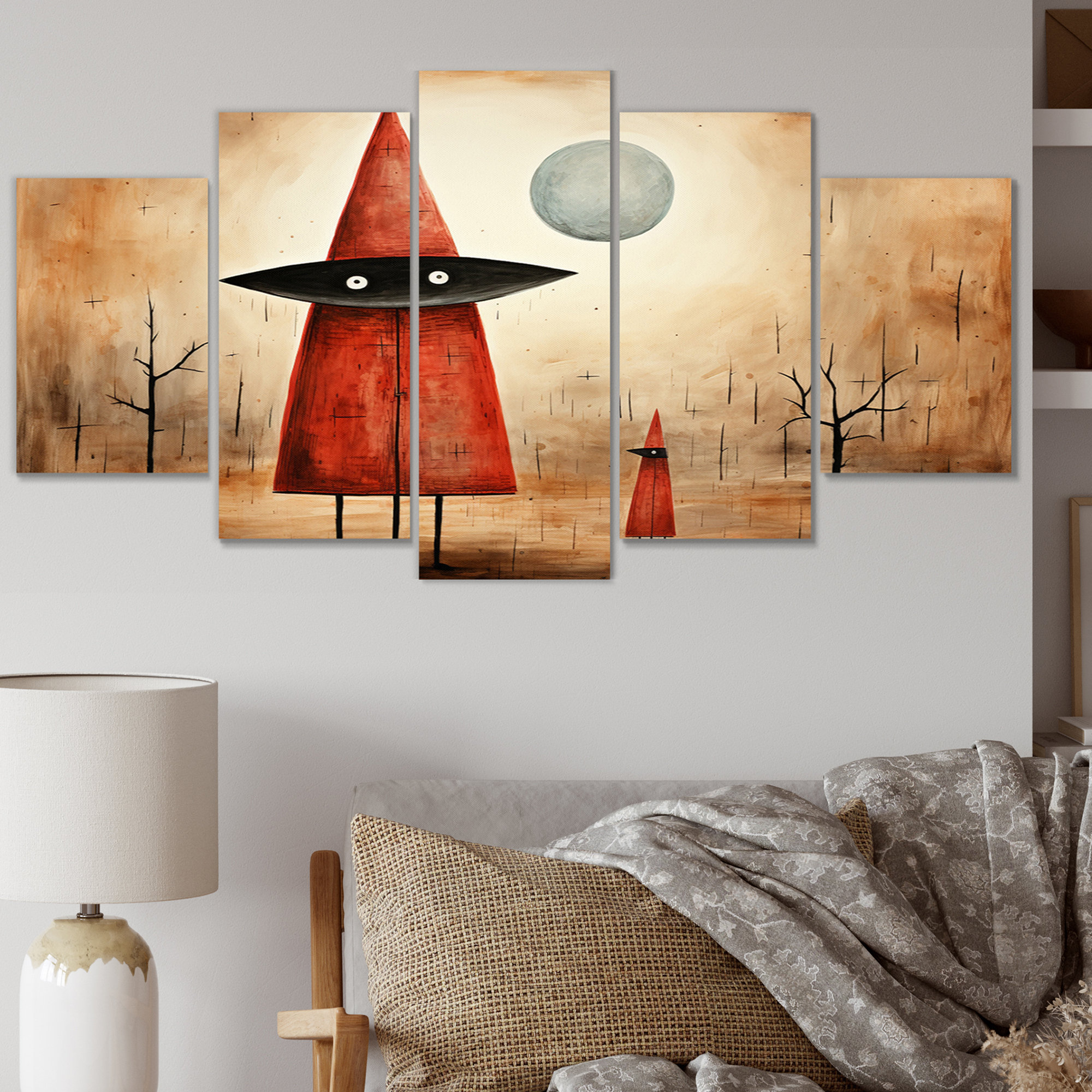 Trinx Coral Beige Mexico Art El Hombre I - Mexican Wall Art Living Room ...