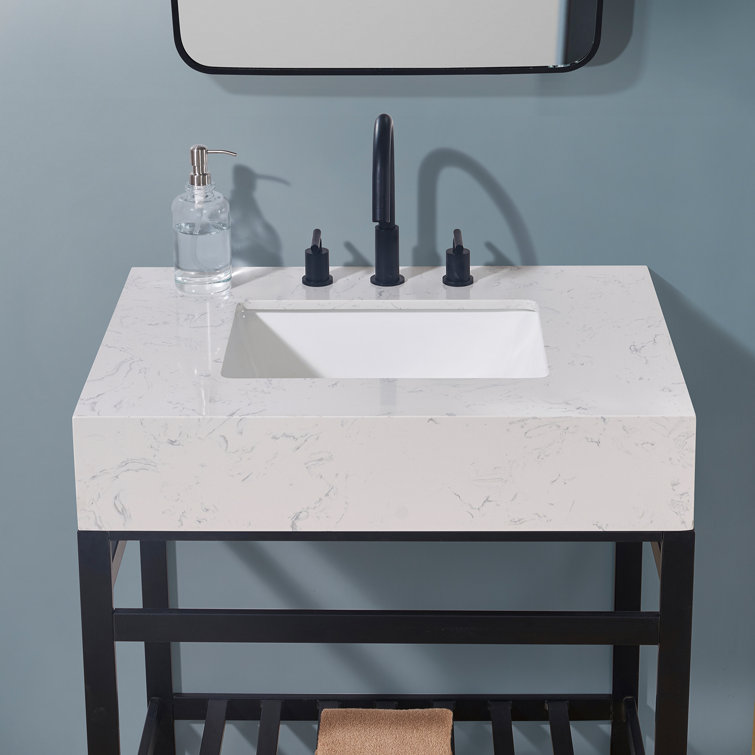 Altair 30'' Stone Single Bathroom Vanity Top with Sink - Wayfair Canada