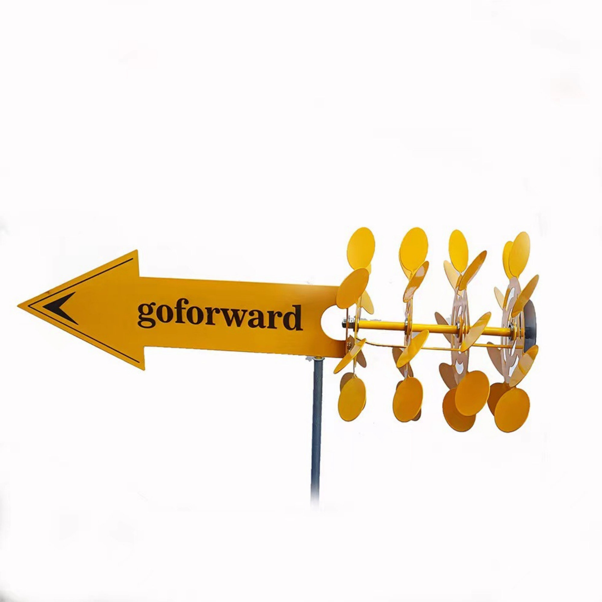 Arlmont & Co. Shunterria Iron Garden Stake - Wayfair Canada