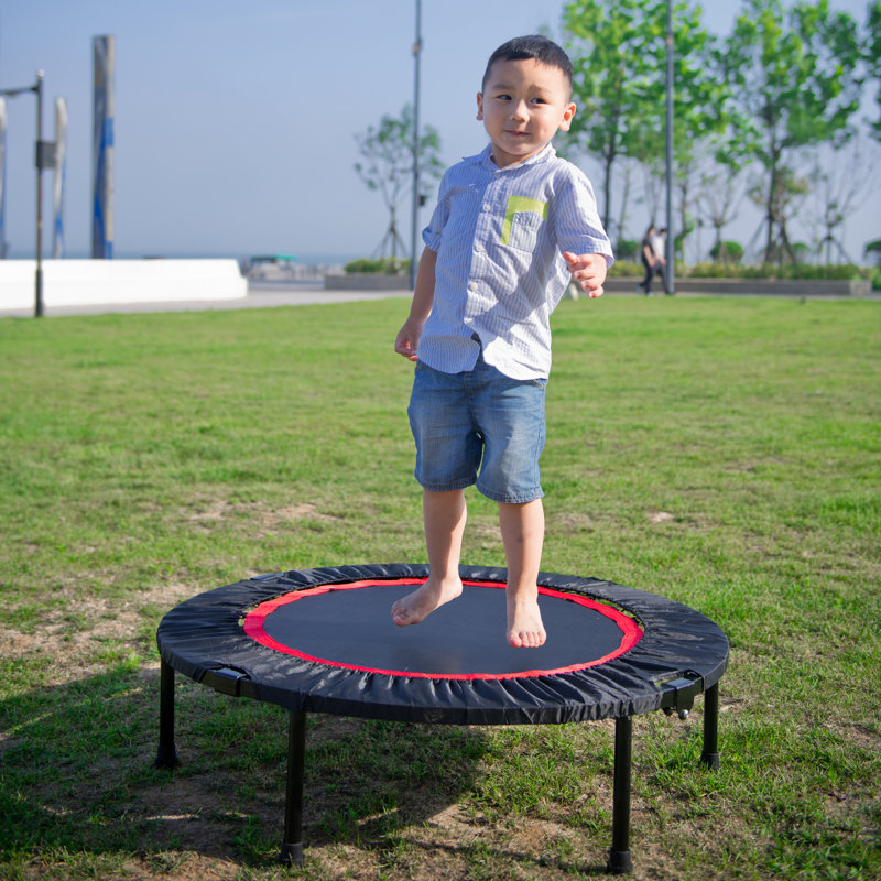 GOODSILO 40' Foldable Round Indoor Fitness Trampoline | Wayfair