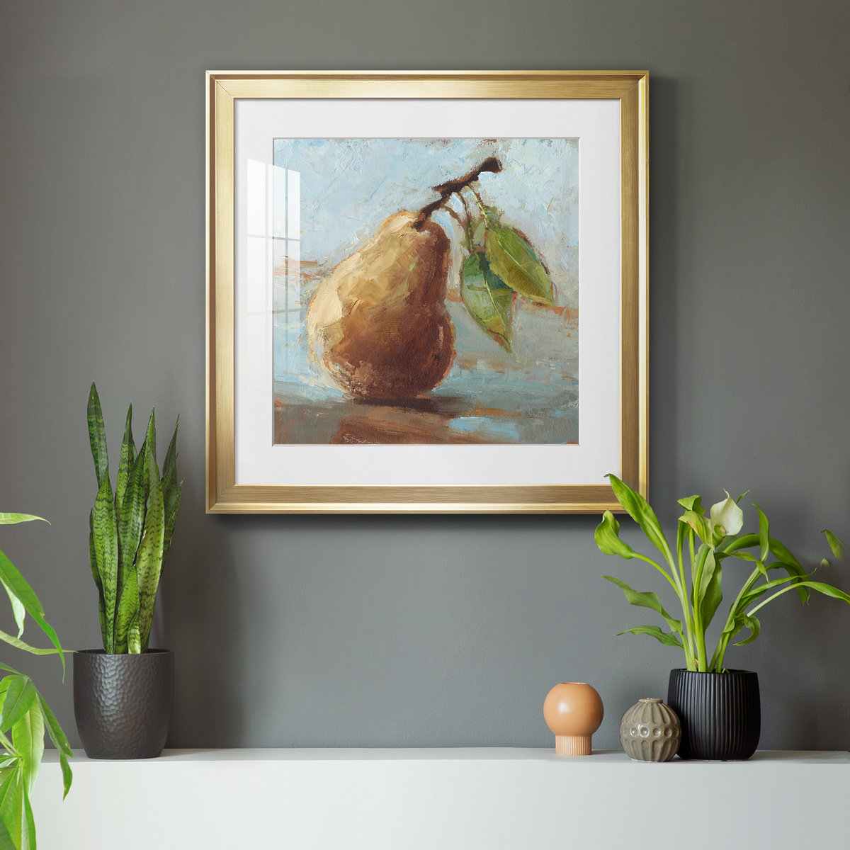 Winston Porter Impressionist Fruit Study II-Premium Framed Print ...