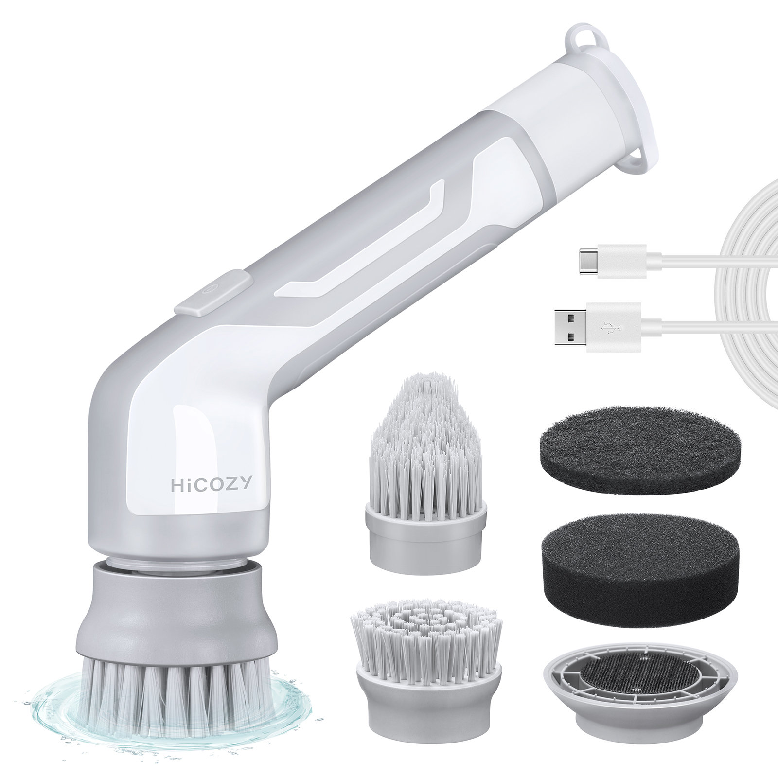 AstroAI HiCOZY Electric Spin Scrubber - Wayfair Canada