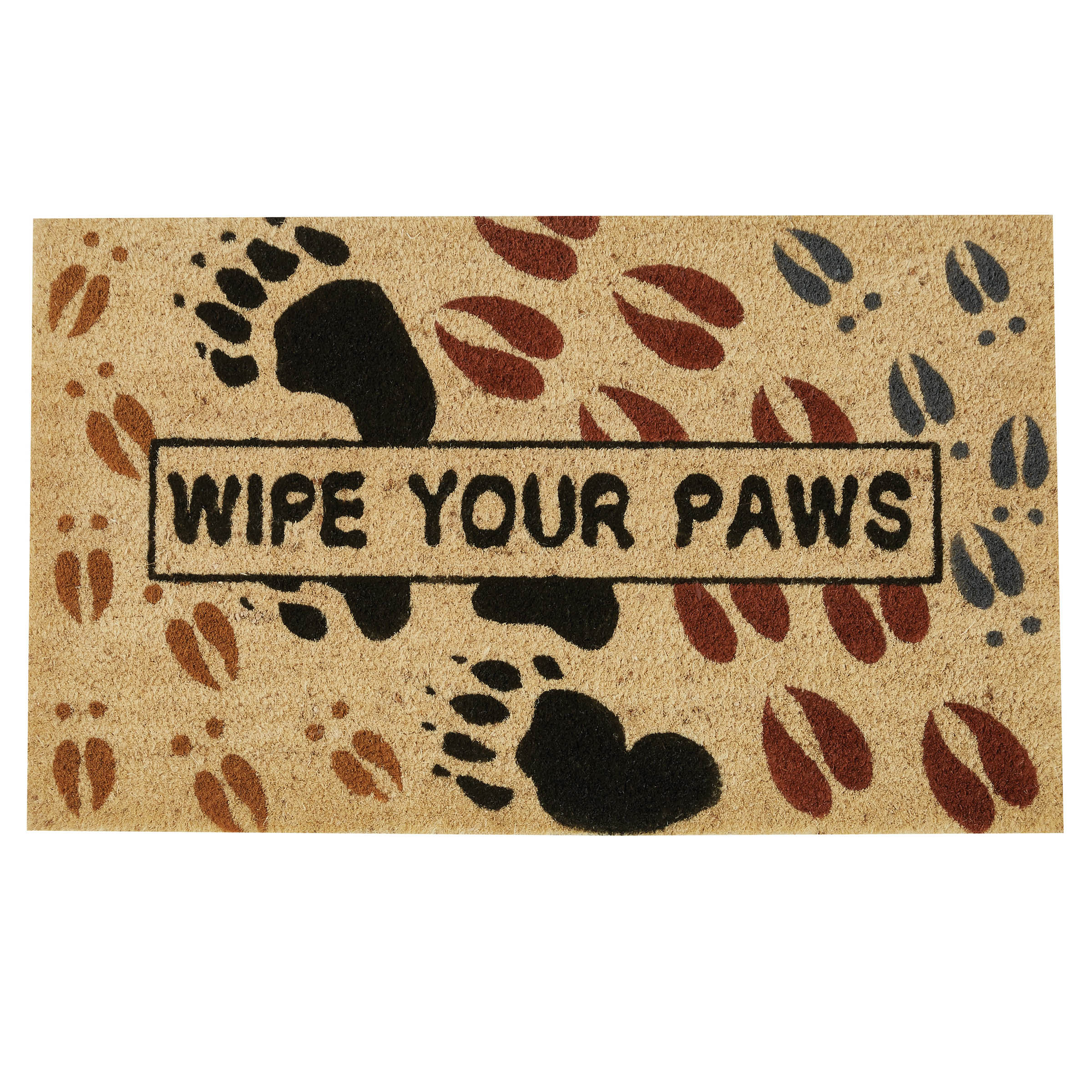 Lark Manor Wipe Your Paws Doormat - Wayfair Canada