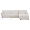 Latitude Run® 110" Modular Sectional Sofa, L-Shape With Extra-Wide Seat ...
