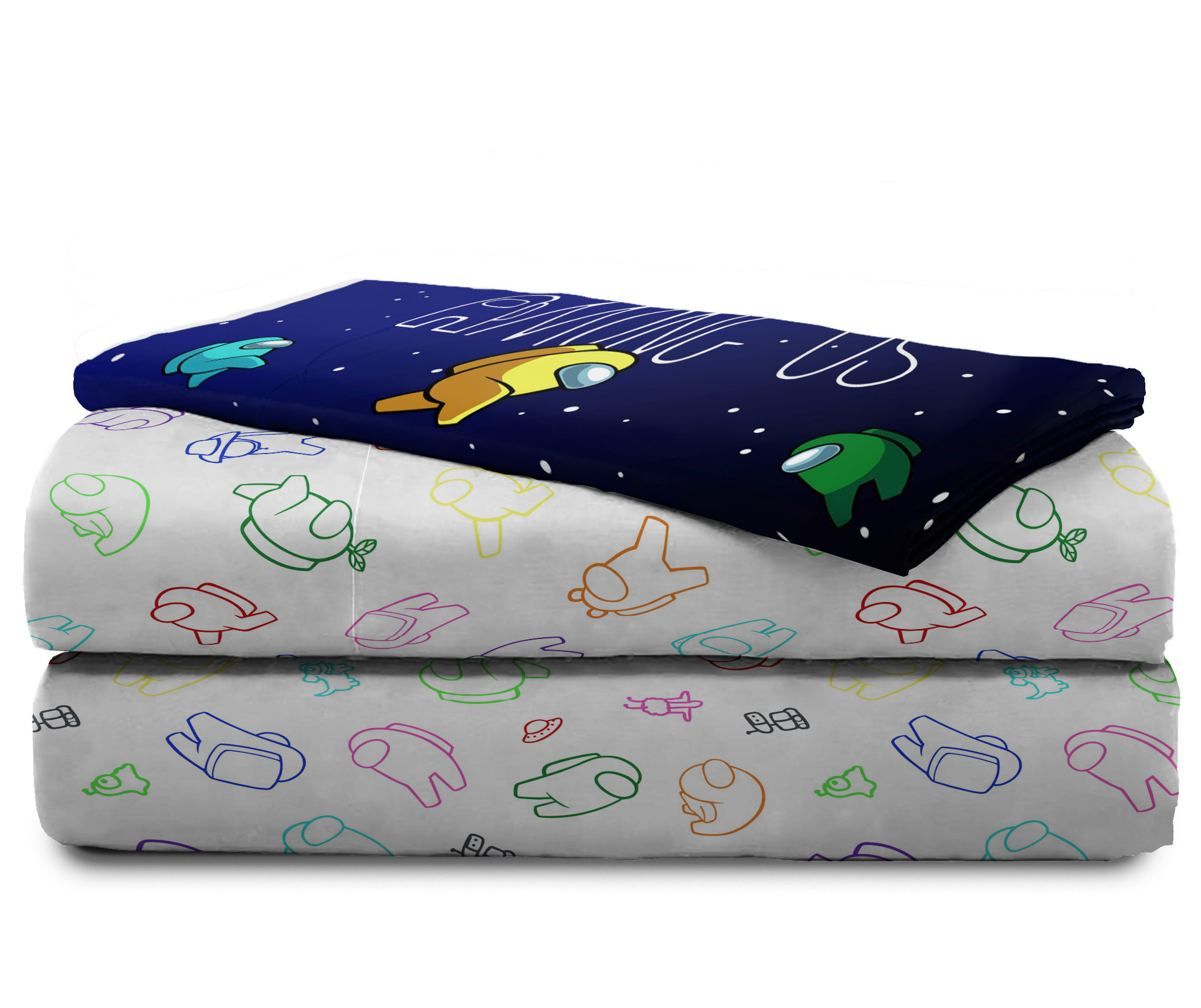 Inner Sloth Among Us Crewmate 3 Piece Twin Sheet Set | Wayfair