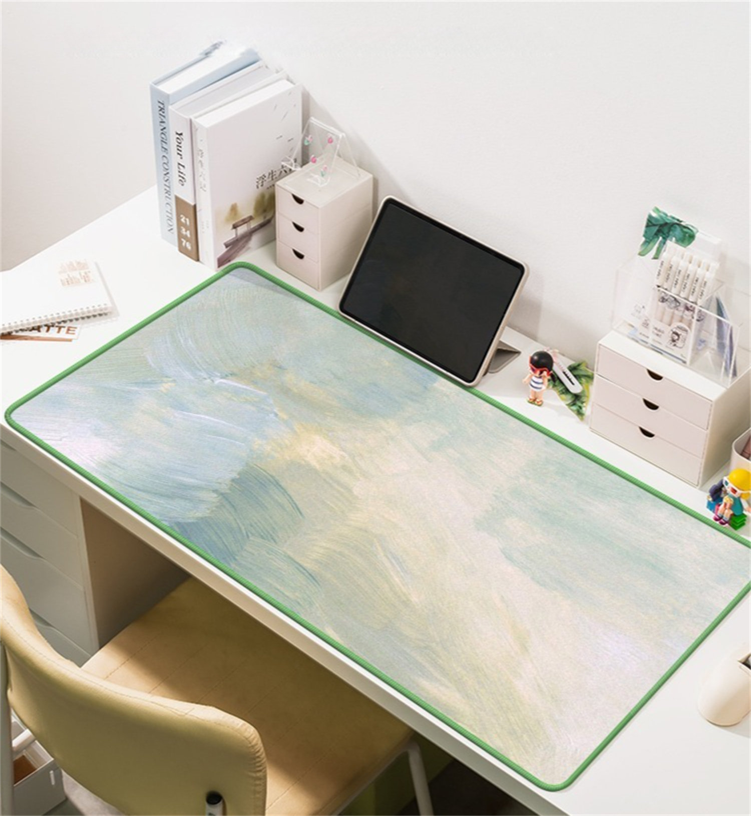 Latitude Run® Sarmd Leather / Faux Leather Desk Pad | Wayfair