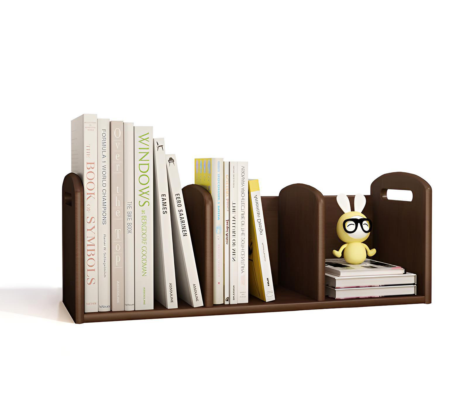 Hokku Designs Solid Wood Desktop Bookshelf - Simple And Practical ...