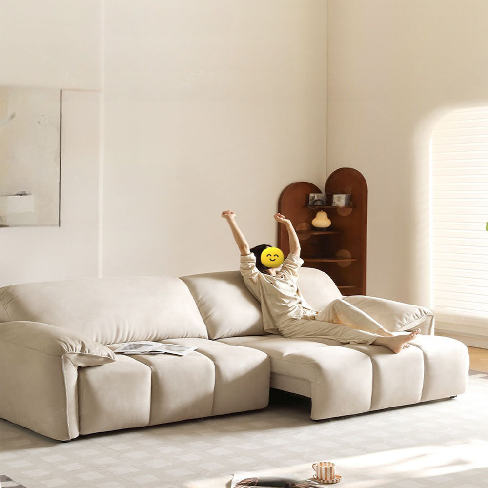 Hokku Designs Retro straight-line electric telescopic sofa | Wayfair