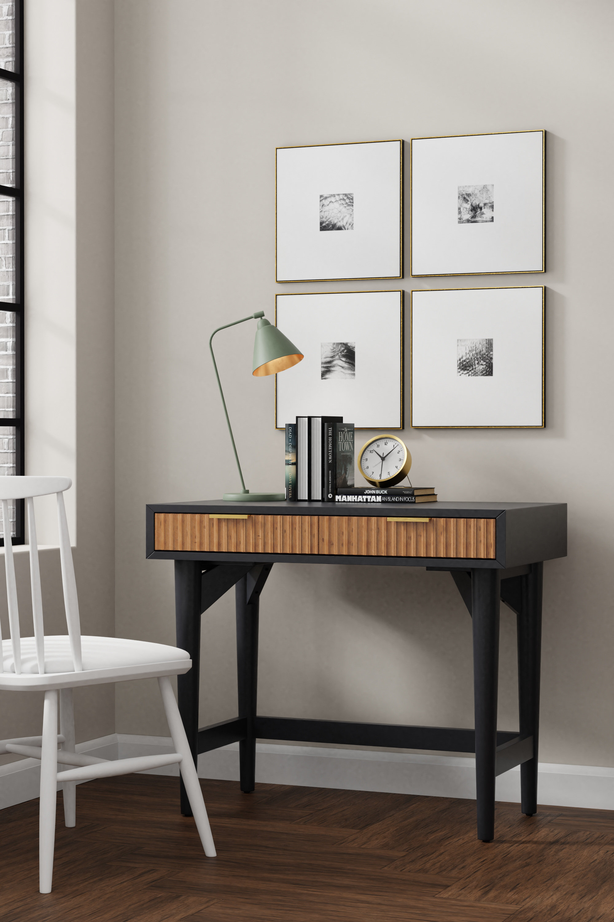 George Oliver Mini-bureau Walburg Larsen et Commentaires - Wayfair Canada