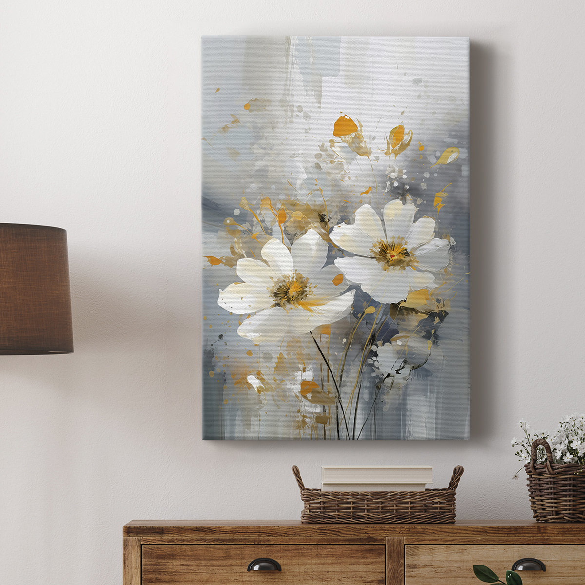 Red Barrel Studio® FLORAL Series CDXI -Premium Gallery Wrapped Canvas -Ready to Hang | Wayfair