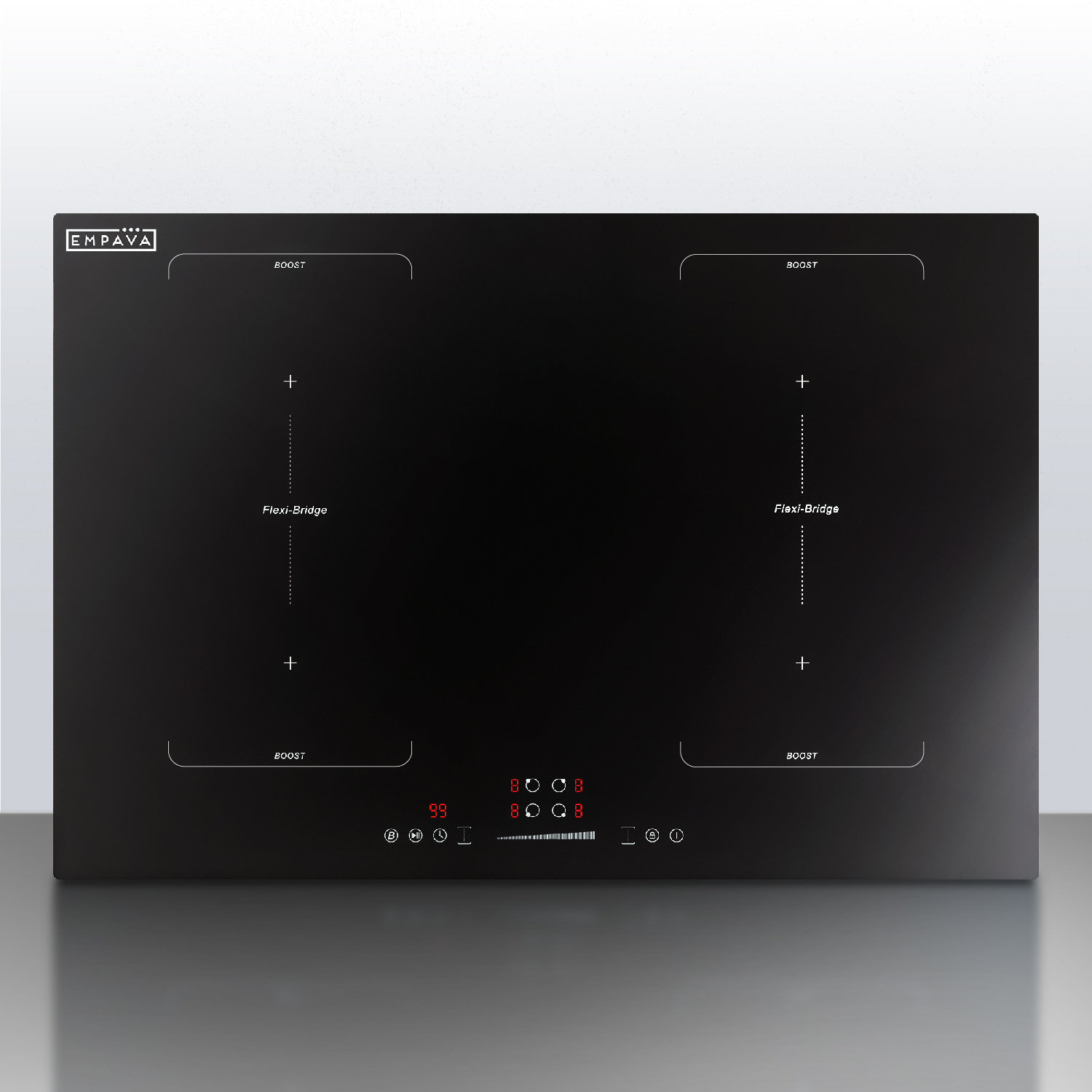 Empava 30 In. Built-in Etl-certified 4 Burners Induction Cooktop, 2 X ...