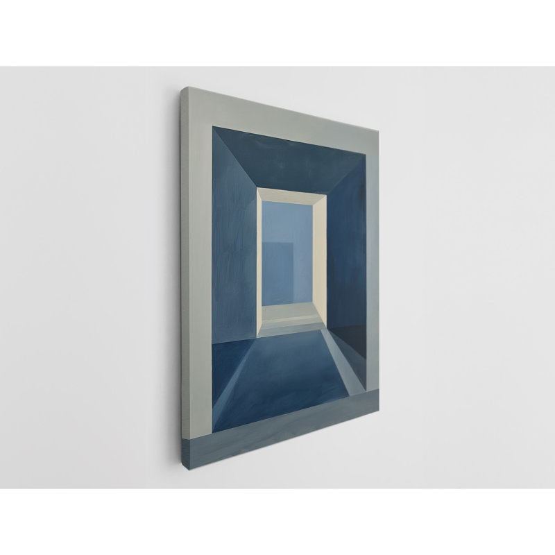 Ivy Bronx Modern Minimalist Painting Fine Art Canvas Print | Wayfair