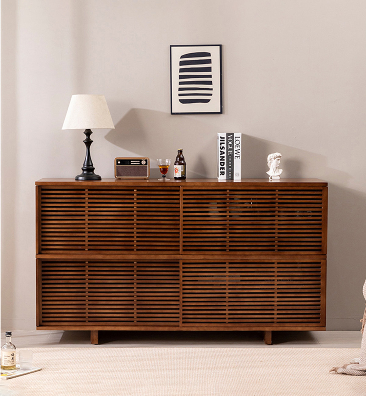 EliteFurnishings Modern Simple Large-Capacity Multi-Functional ...