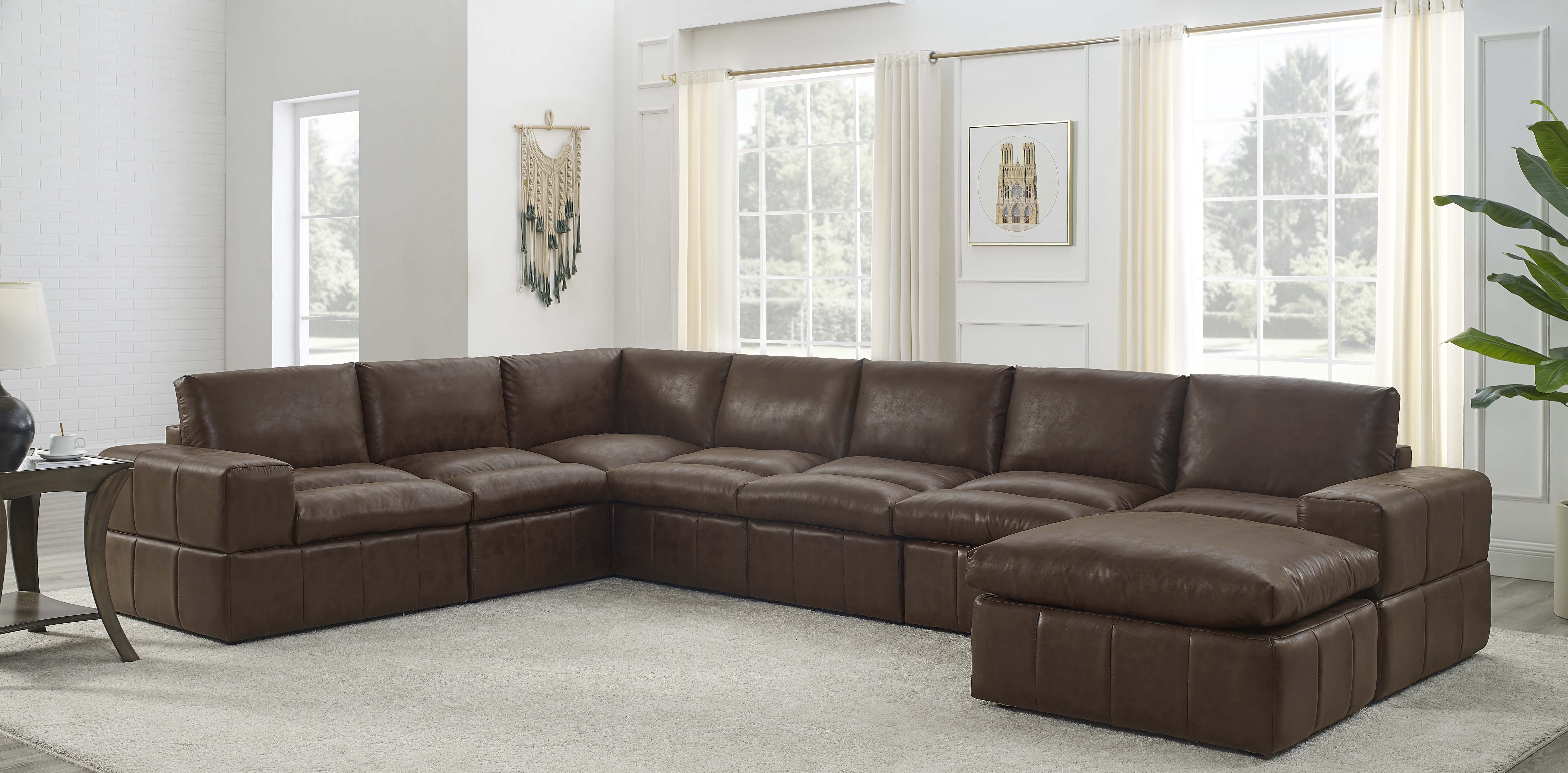 Ebern Designs Sorley 159" Wide Microfiber/Microsuede Right Hand Facing ...
