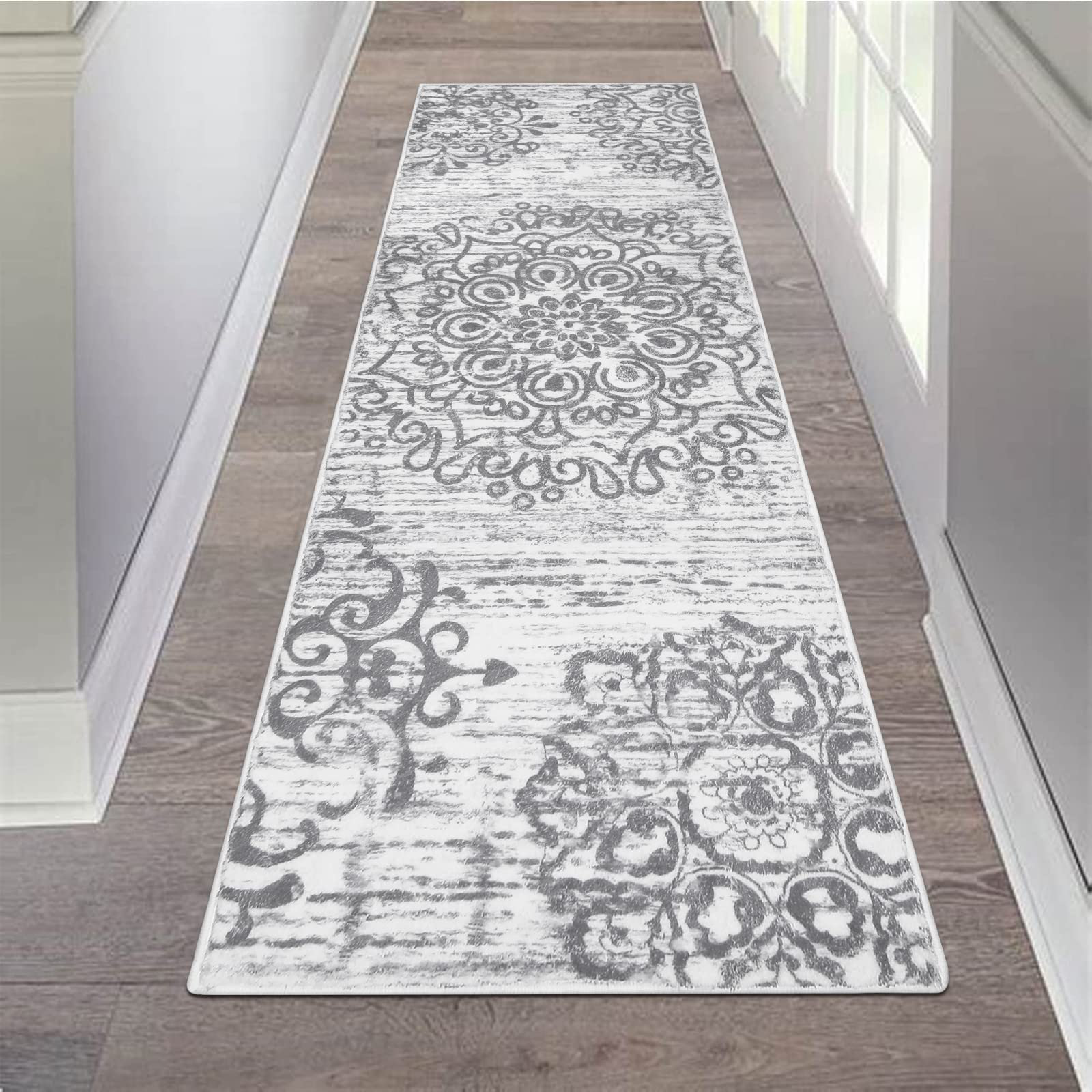 August Grove® Deondra Hallway Runner Rug 2'X6' Washable Vintage ...