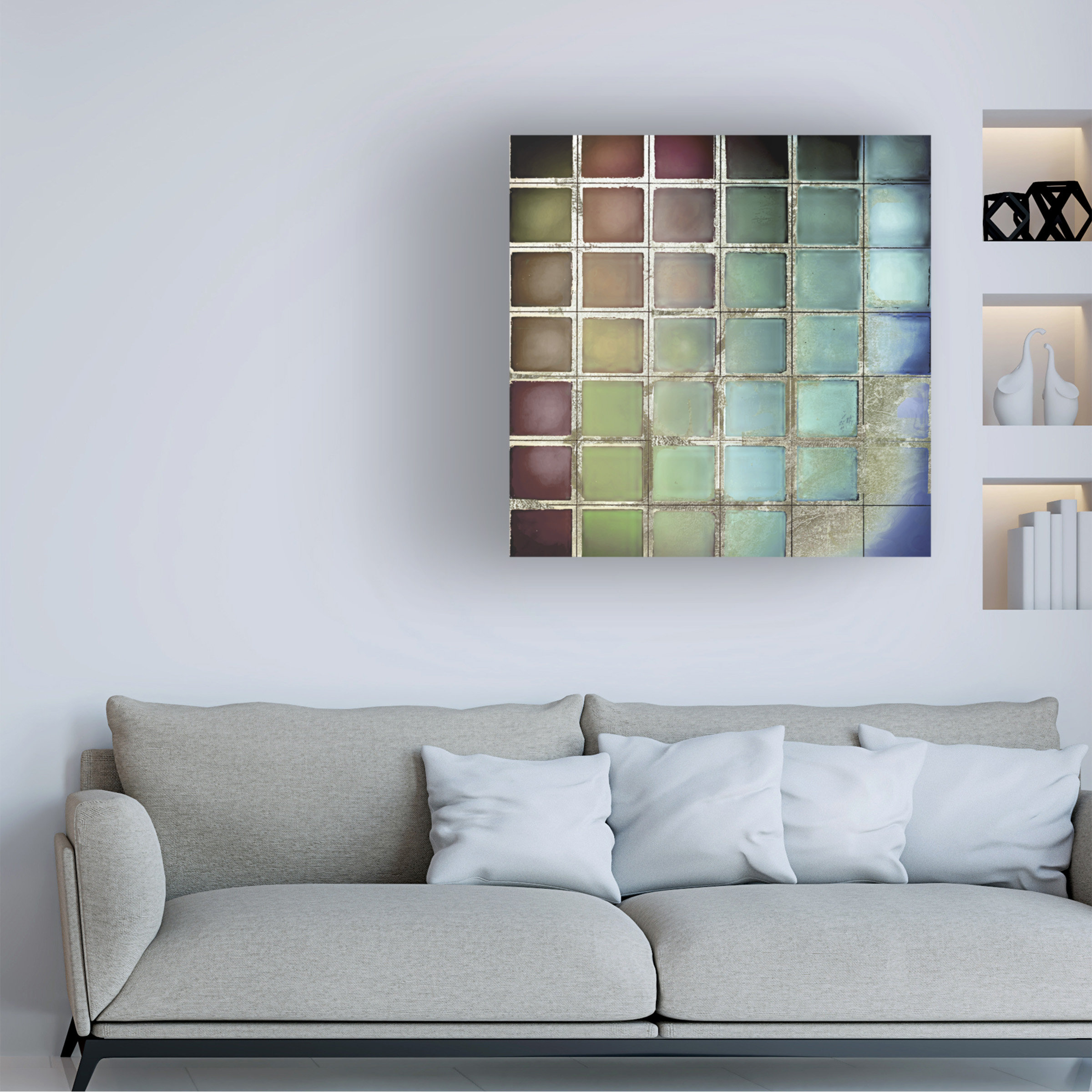 Trademark Fine Art Sasha Color Chart IV Canvas Art | Wayfair