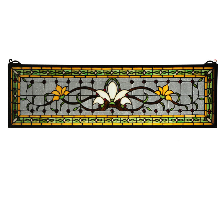 Astoria Grand Floral And Plants Window Panel & Reviews | Wayfair