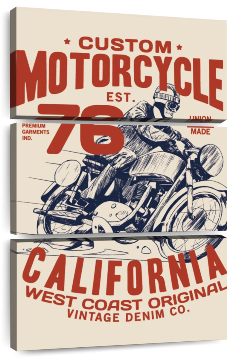 Ebern Designs Tergel Custom Motorcycle Poster - Wayfair Canada