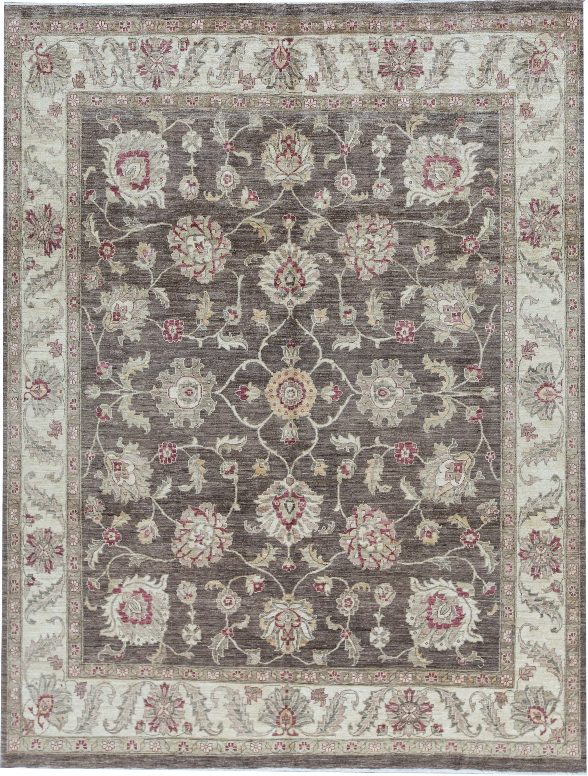 Bokara Rug Co., Inc. Hand-Knotted High-Quality Brown and Beige Area Rug ...