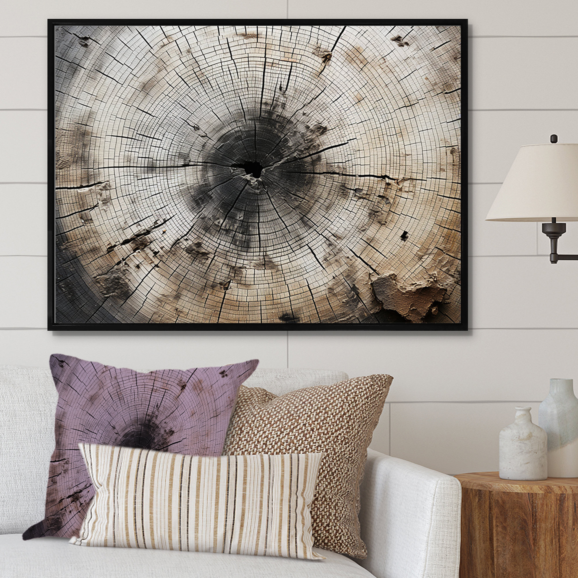 Design Art Tree Cut Stump Beauty - Tree Redwood Wall Decor | Wayfair