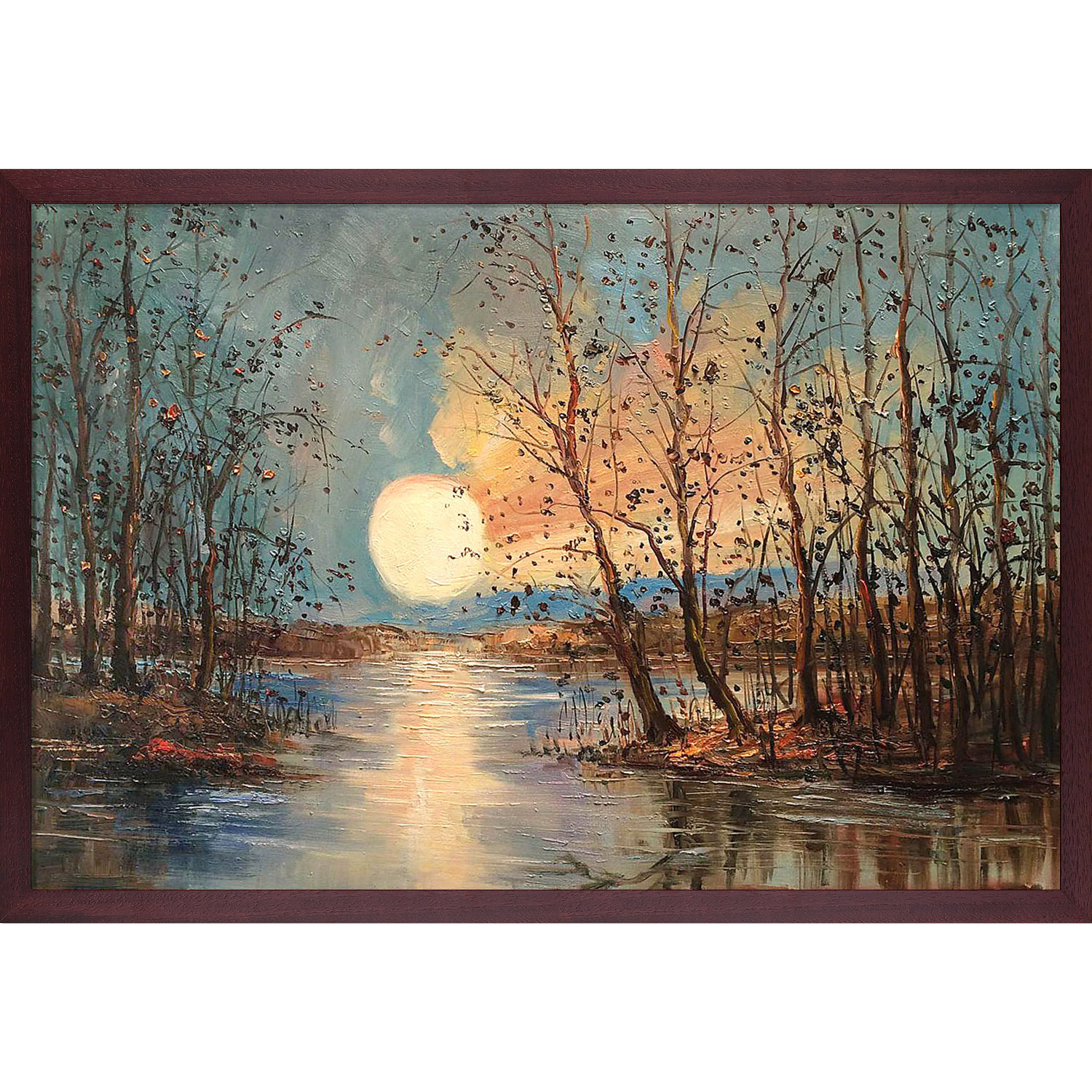 Vault W Artwork Moon (Reflections) Reproduction by Justyna Kopania ...