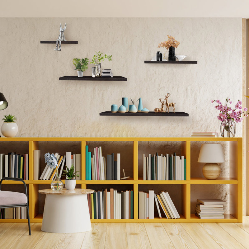 Ebern Designs Asmunn 4 Piece Floating Shelf | Wayfair