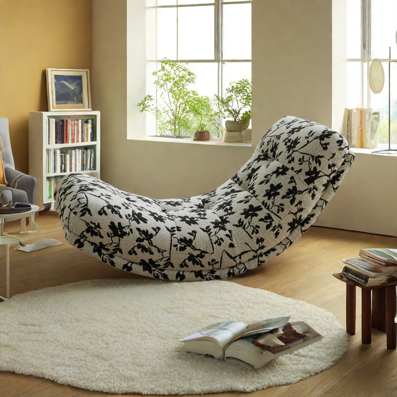 Axis Living Moon Arc Rocking Chair Solid Wood Rocking Chair | Wayfair