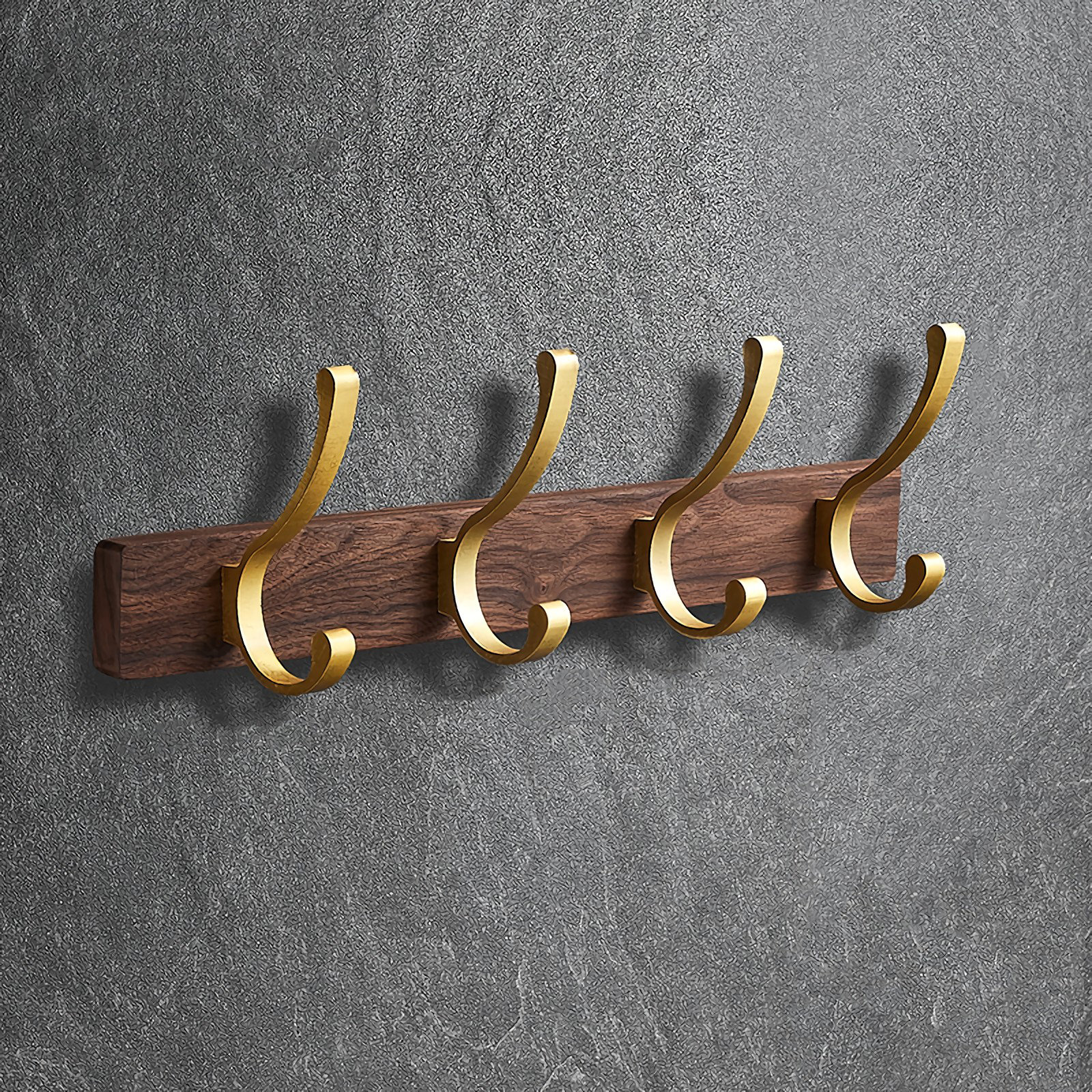 Red Barrel Studio® Wall Mounted Solid Wood Clothes Hook, Hanger Hook ...
