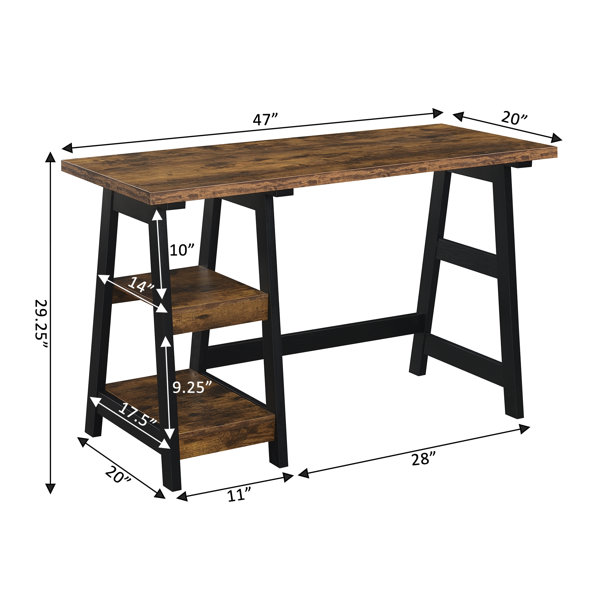 Ebern Designs Saribek Reversible Computer Desk & Reviews | Wayfair