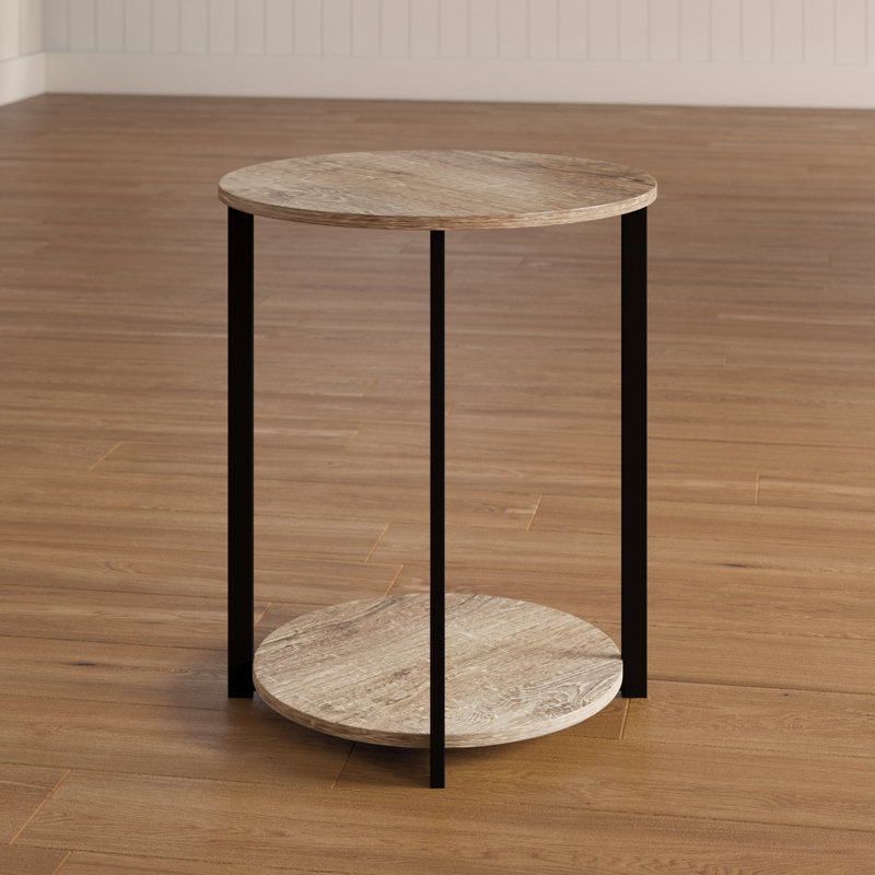 Trent Austin Design® Gateshead Floor Shelf End Table with Storage ...
