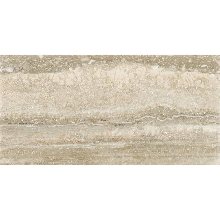 Interceramic San Giulio 12" x 24" Ceramic Field Tile in Isola Beige ...