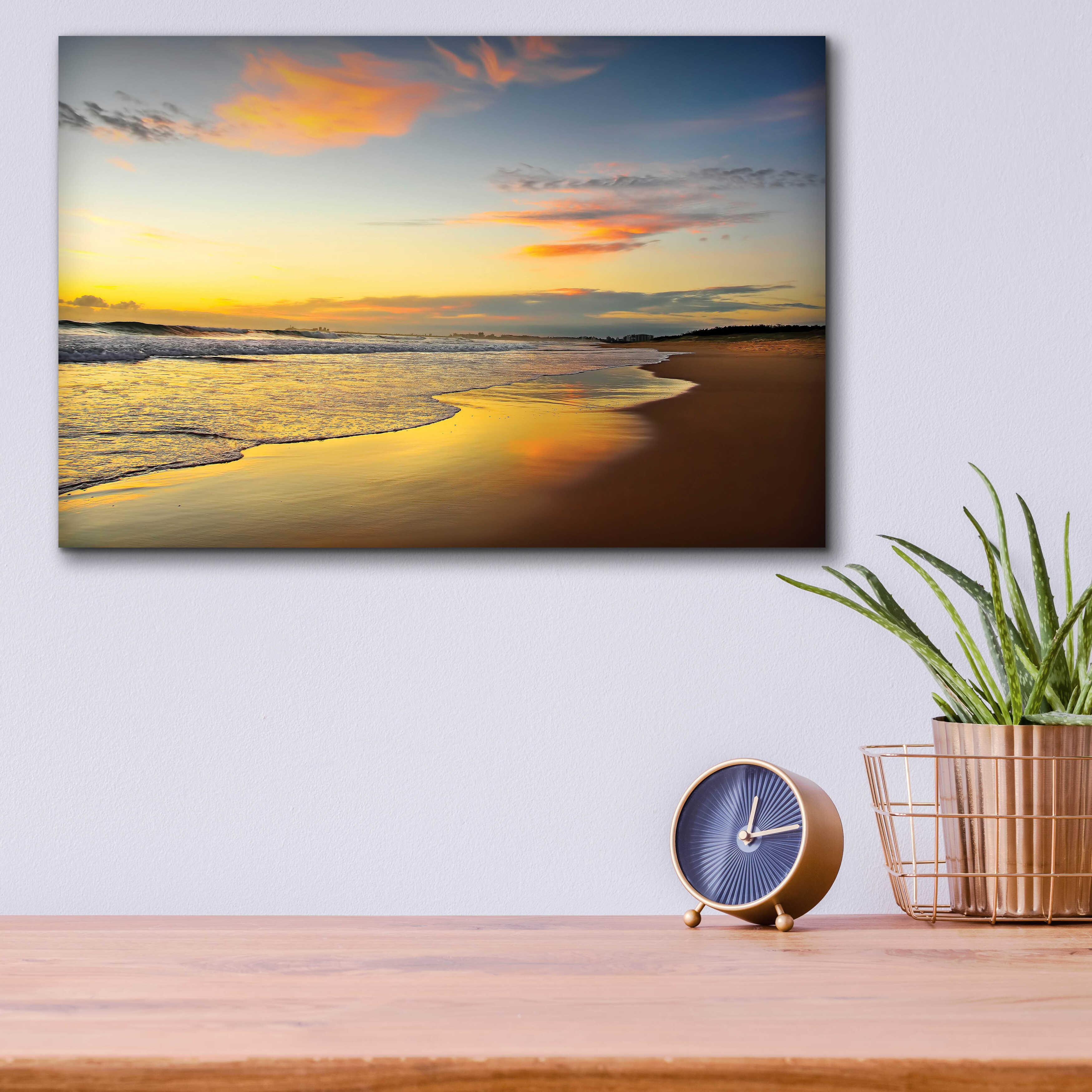 Dovecove Beach Dawn by Tracie Louise - Unframed Photograph | Wayfair