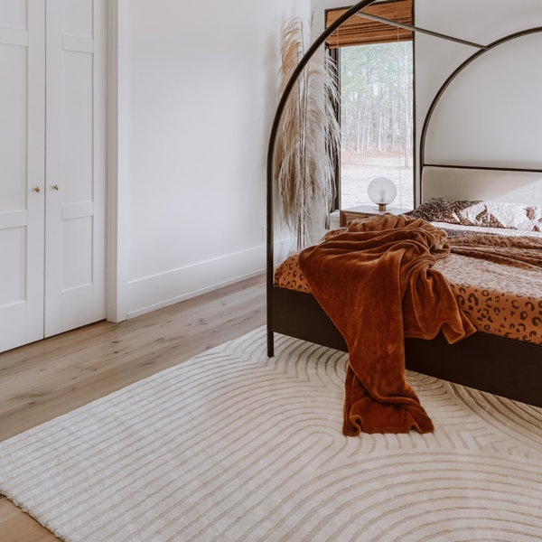 Wade Logan® Ayjah Cream Rug & Reviews | Wayfair