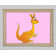 Bright Star Fuzzy Kangeroo Pink - Single Picture Frame Print | Wayfair ...
