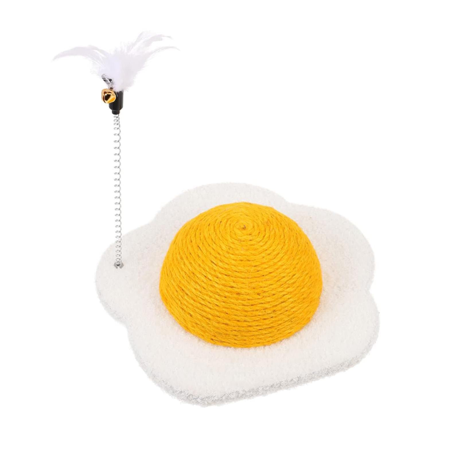 Tucker Murphy Pet™ Elaysha Egg Scratching Post with Toy, Egg-Shaped ...