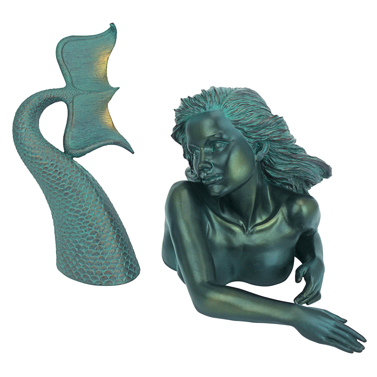Design Toscano Meara The Mermaid Swimmer Statue & Reviews | Wayfair